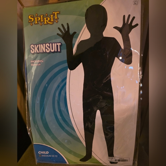 Spirit | One Pieces | Spirit Kids Black Skinsuit Costume 8 | Poshmark
